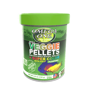 Omega One® Veggie Pellets for Vibrant Fish